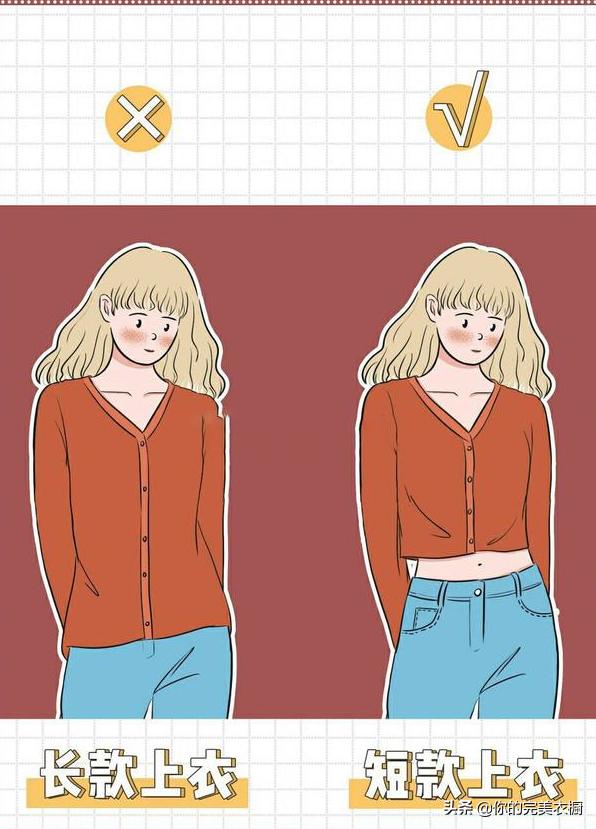 The comparison chart of 4 sets of outfits tells you why you don't look ...