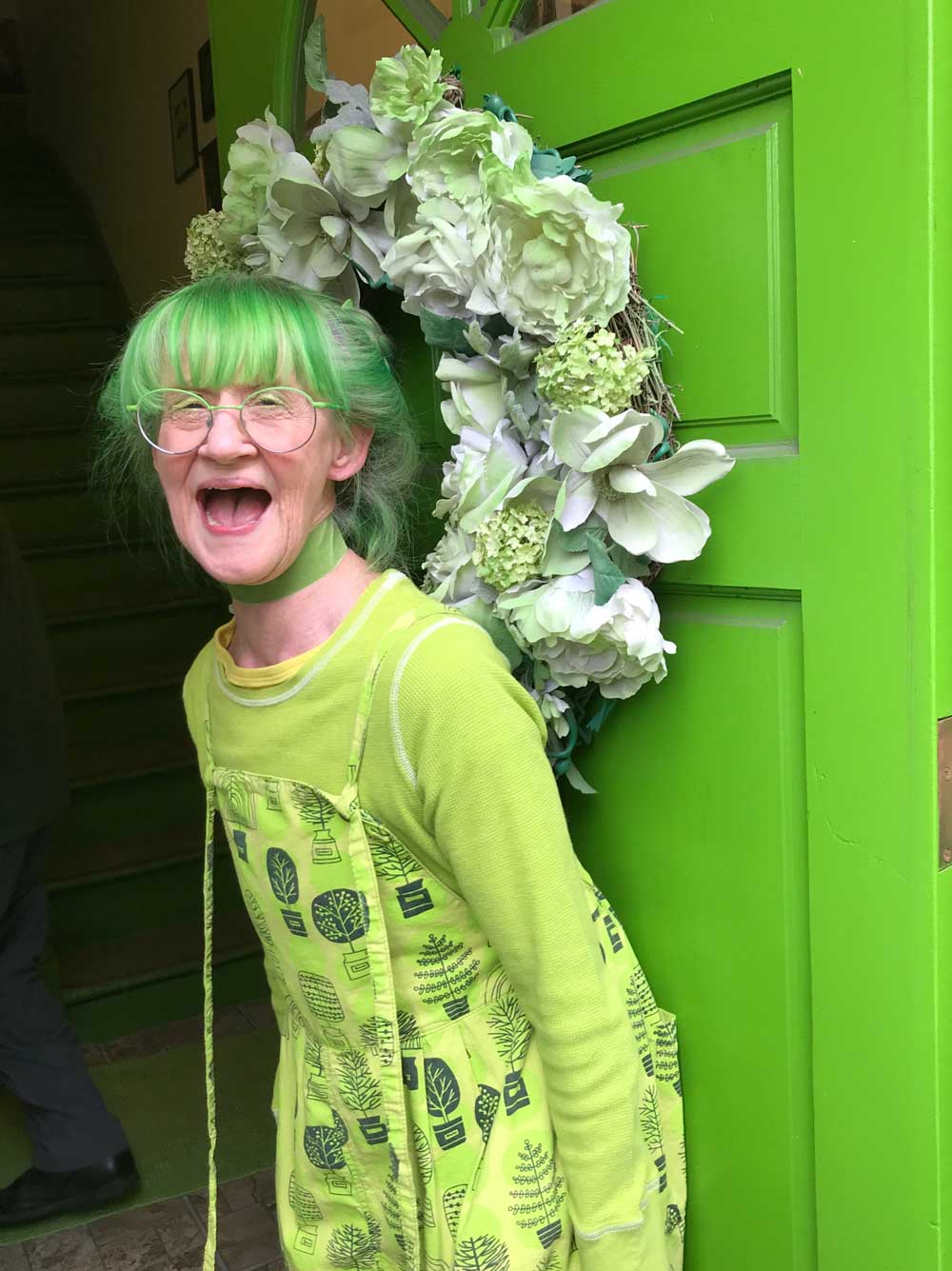 She is the "greenest" woman in the world. She has been obsessed with ...