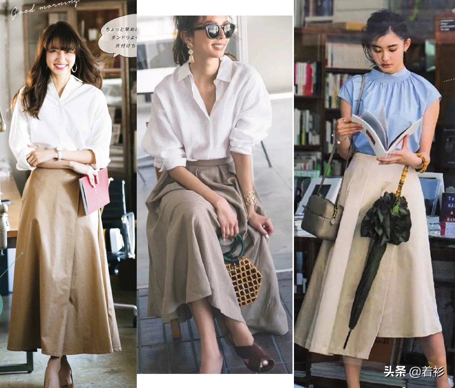 What to wear for work in summer, 4 sets of "Japanese" elegant styles ...