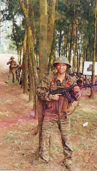 The Vietnamese People's Army has developed a classic camouflage uniform ...