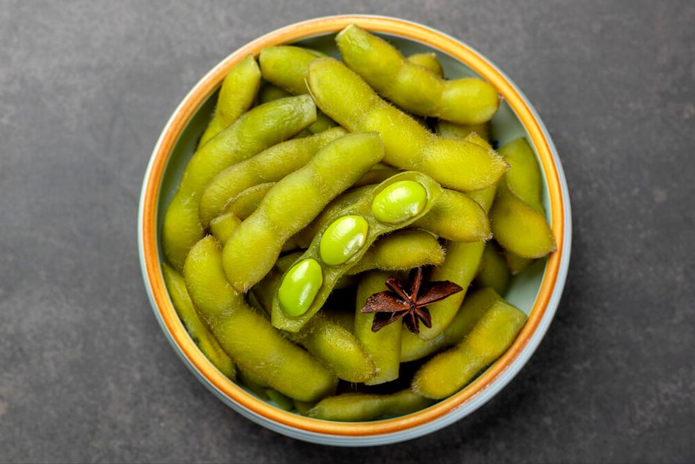 To make boiled edamame, remember not to cover and boil, keep in mind 2 ...