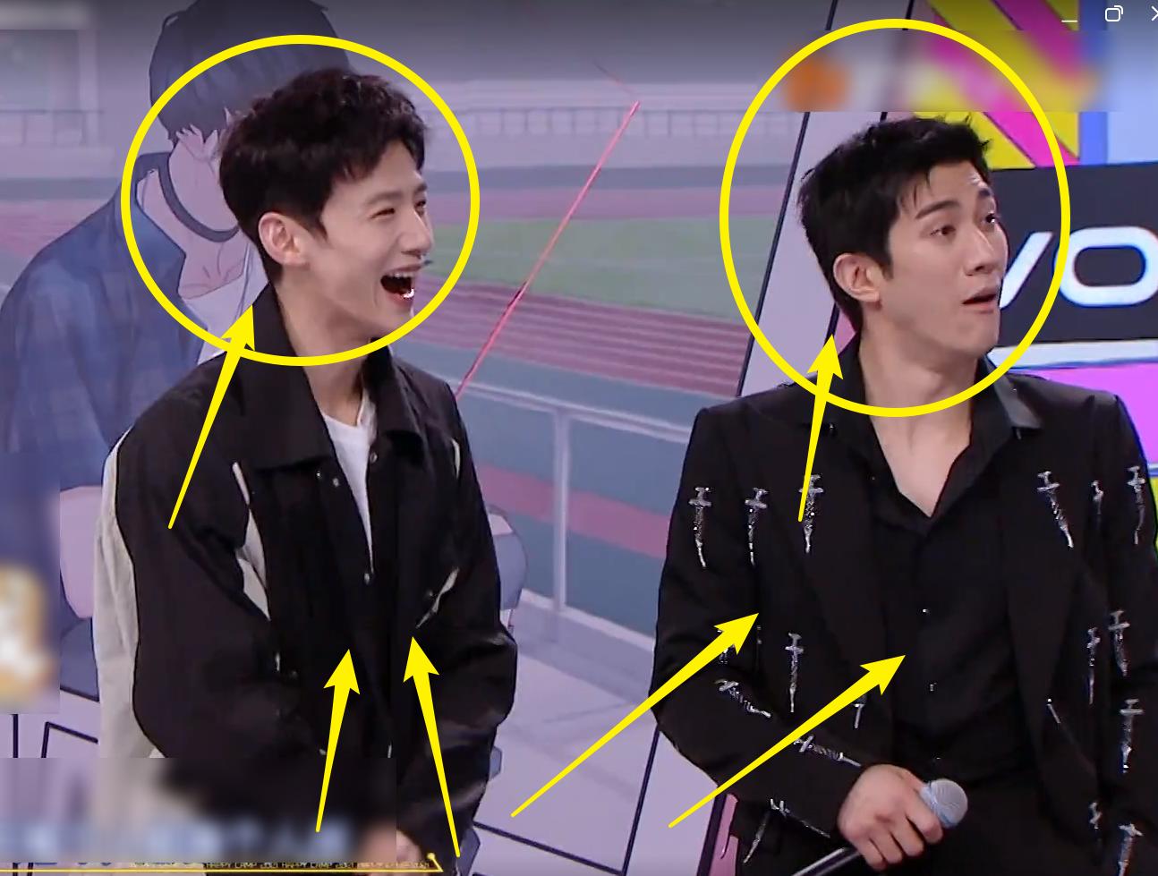 Bai Jingting and Li Zhiting are in the same frame, with a height ...