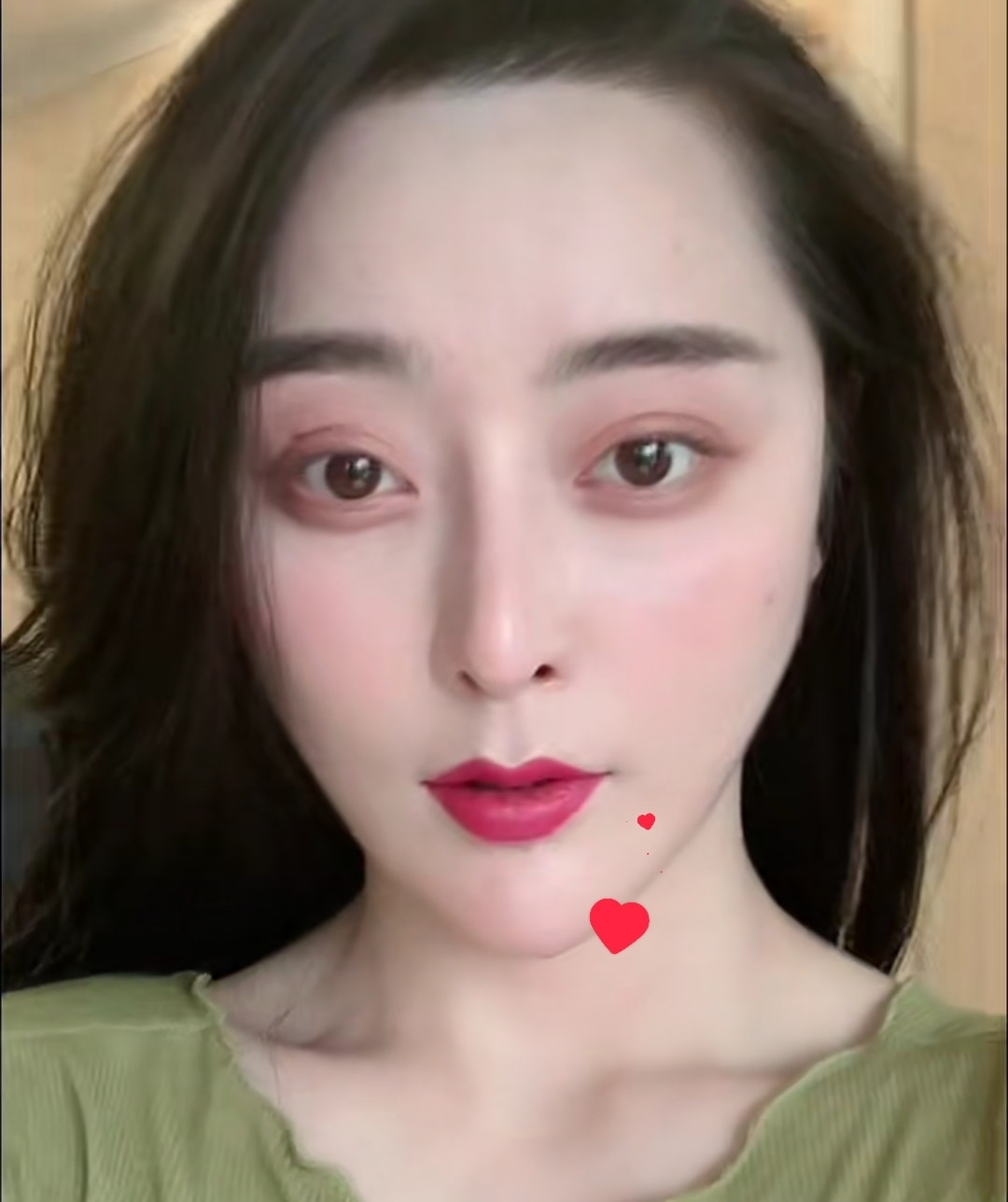 Internet celebrities spent many years becoming Fan Bingbing, full face ...