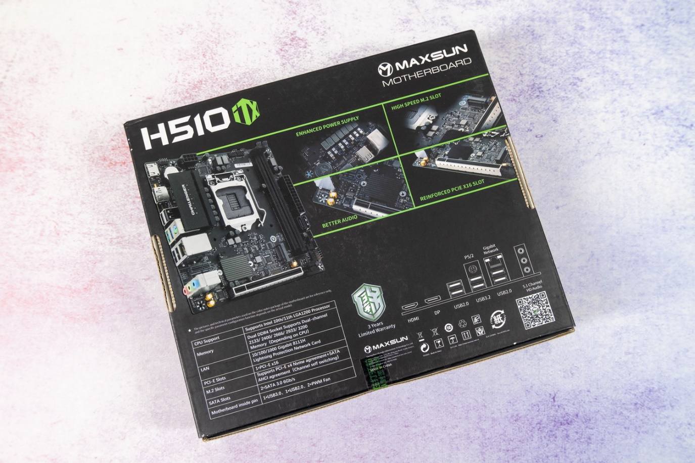 體積小功能全，性價比高，銘瑄MS-挑戰者 H510 ITX主板裝機體驗 - 頭條匯