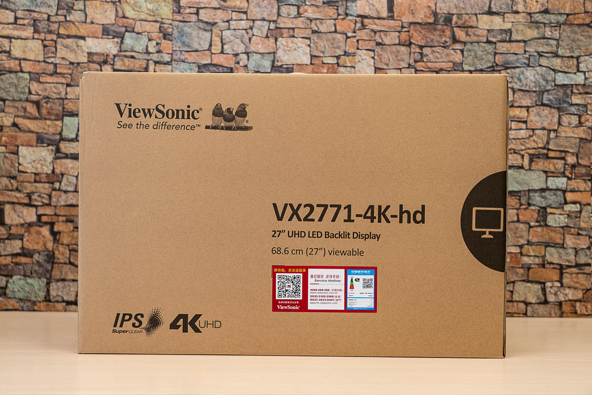 Thousand-yuan 4K display, 1.07 billion colors and HDR10, ViewSonic VX2771 4K HD experience - iNEWS