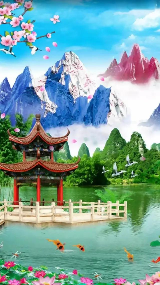 Beautiful pictures with beautiful scenery and beautiful scenery, no ...