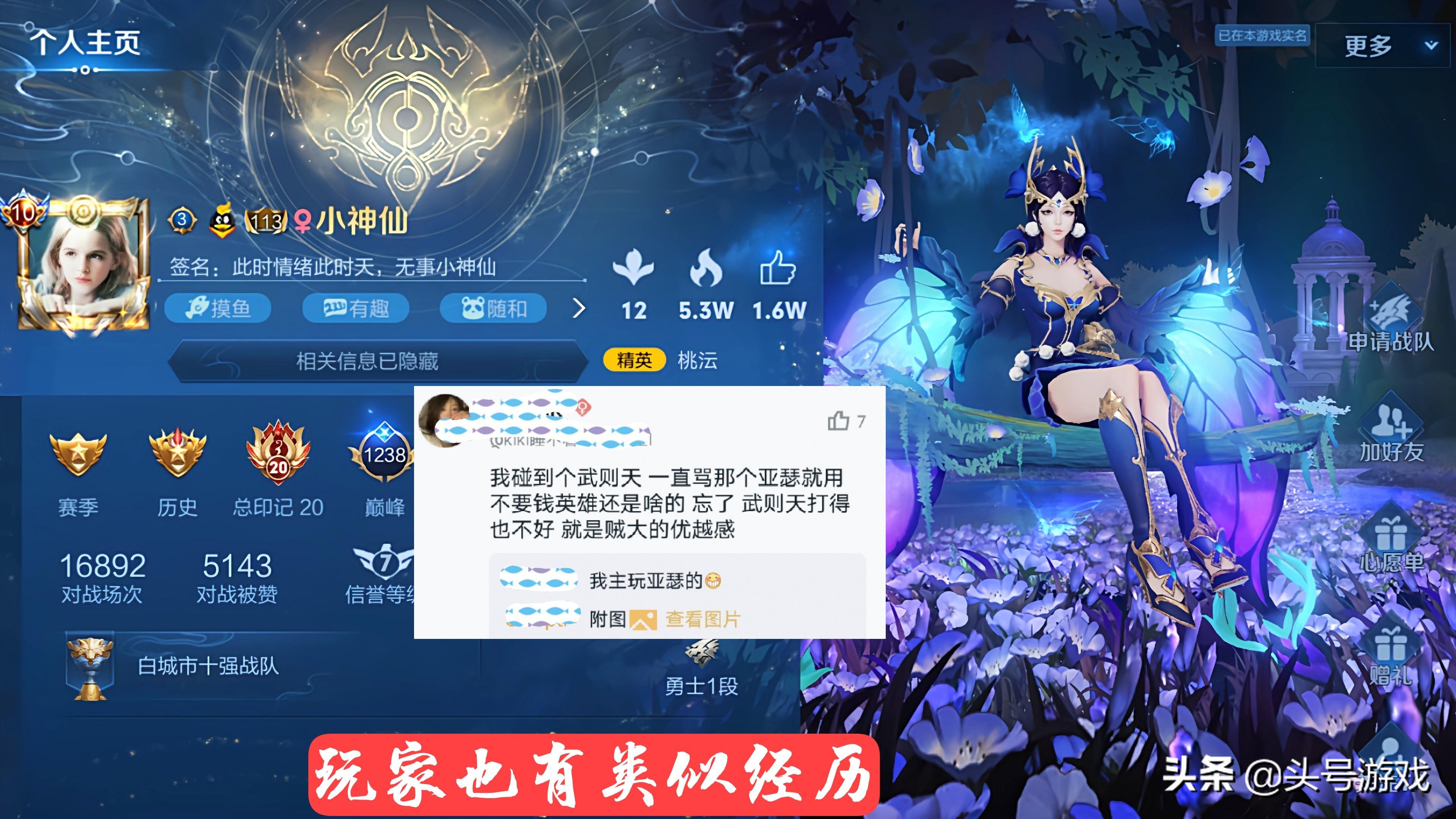 Wang Zhe is rich when it reaches V10?Players use the companion skin to ...