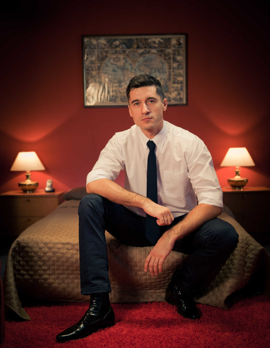 Male model Jay Roberts became a fashion buyer and played the second ...