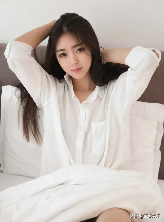 Sexy beauty _ temperament goddess cola Vicky Thailand white shirt ...