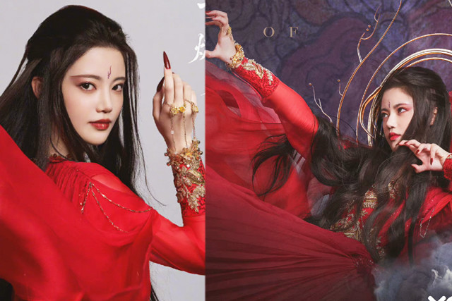 "Longyue Jinming" Nine Heavens Xuansha is so beautiful, Sun Zhenni's ...