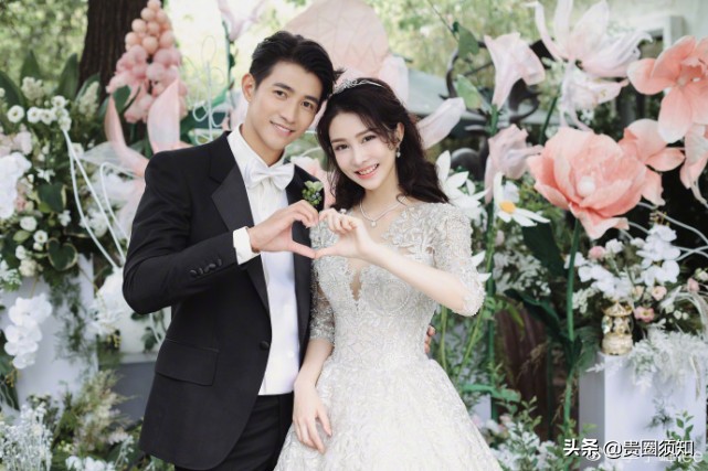 Li Zifeng confessed to his wife in the wedding photos: I only belong to ...