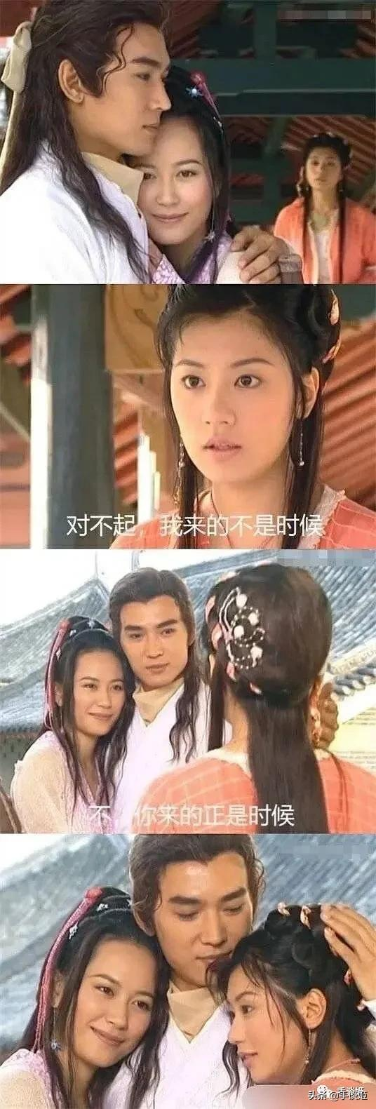 Holding a magic wand and pouting his mouth, childhood actor Jiao Enjun ...