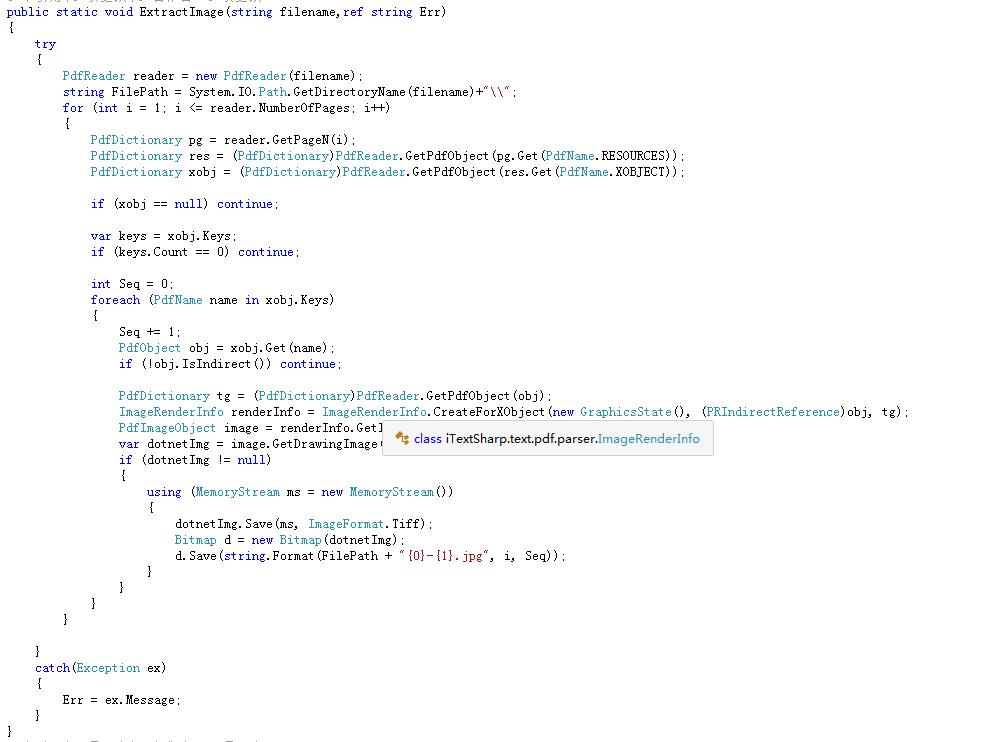 C# ItextSharp操作之圖片提取和轉PDF - 頭條匯
