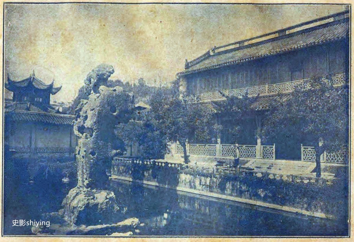 West Lake Wenlan Pavilion a hundred years ago, the iconic Wenlan ...