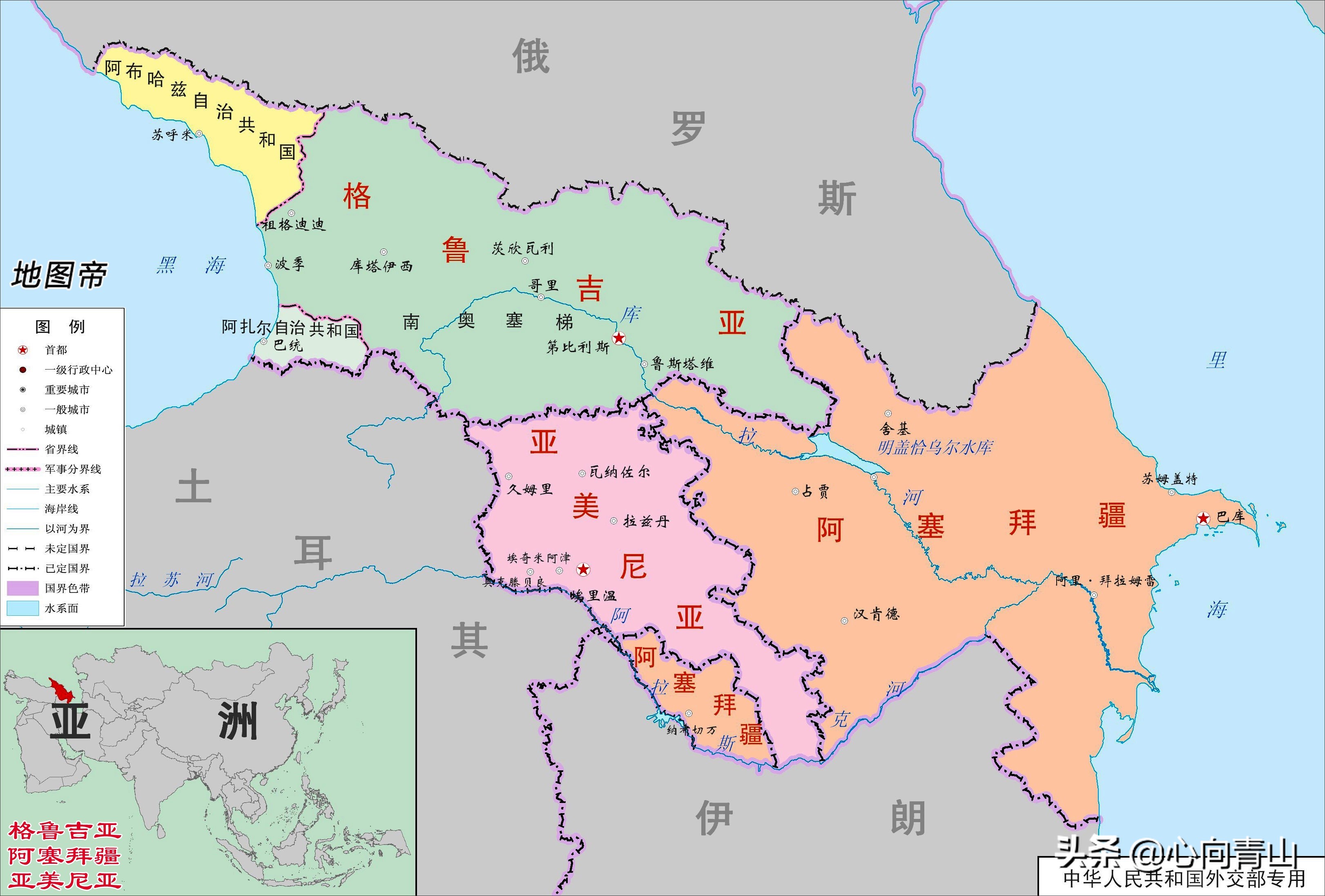 Armenia, Azerbaijan, Georgia, and Transcaucasus have been the arena of ...