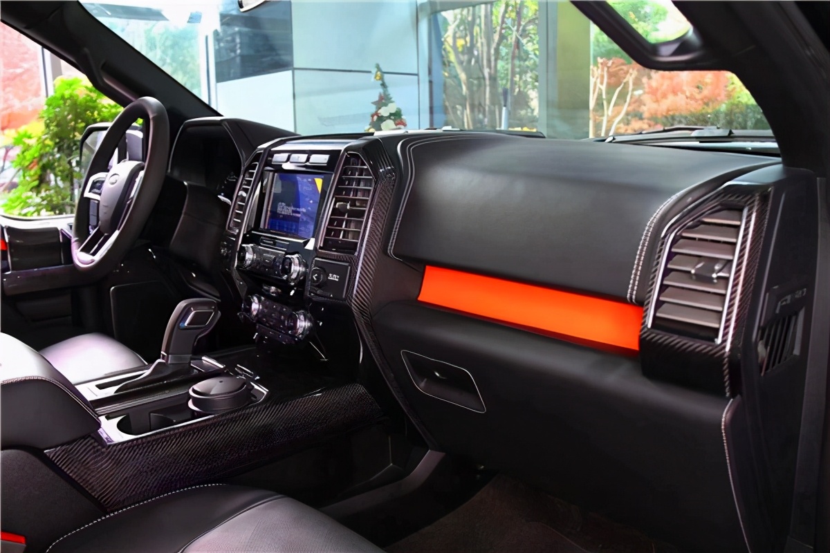 The new Ford F150 Brave, off-road commercial vehicle showroom car - iNEWS