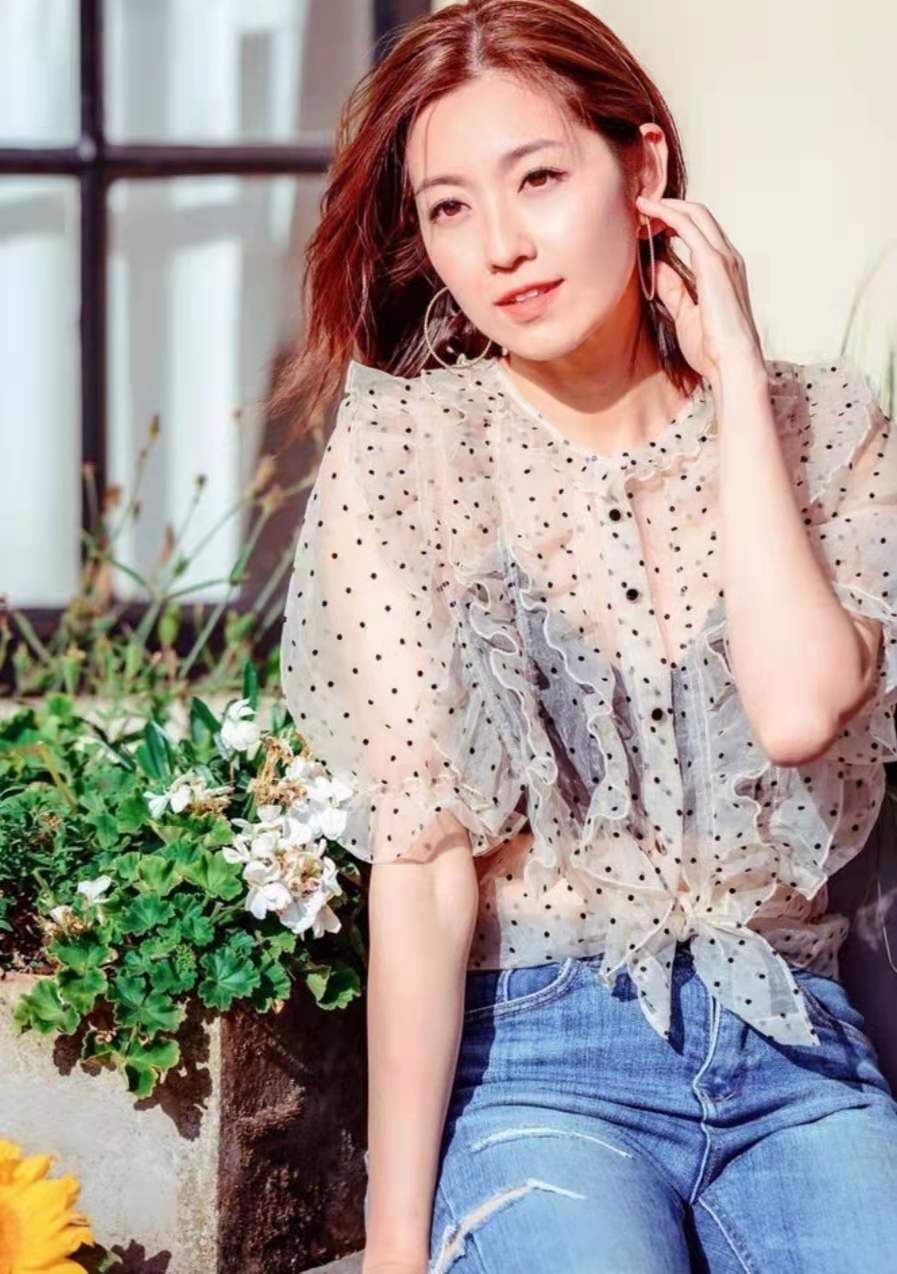 Image contrast!TVB actress Chen Ziyao experiences Japanese farmers ...