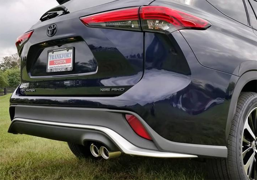 The real shot of the new Toyota Highlander XSE, the appearance is full ...