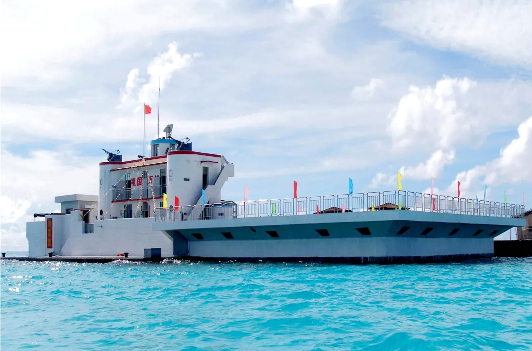 The new look of Chigua Island, Chigua Island is only 0.12 square ...