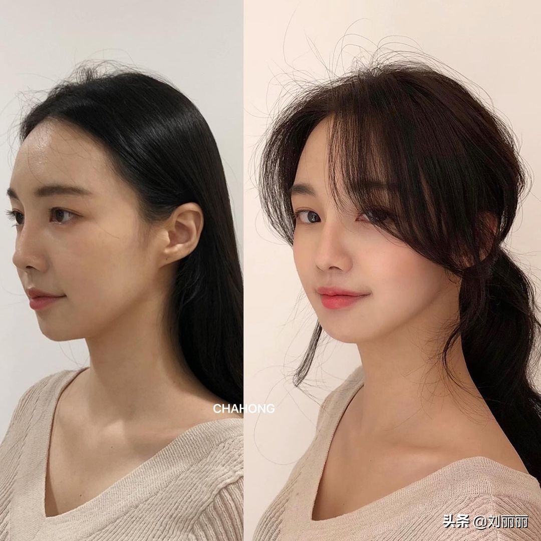 The 2021 hairstyle is cut like this, the fashionable face-lift is ...