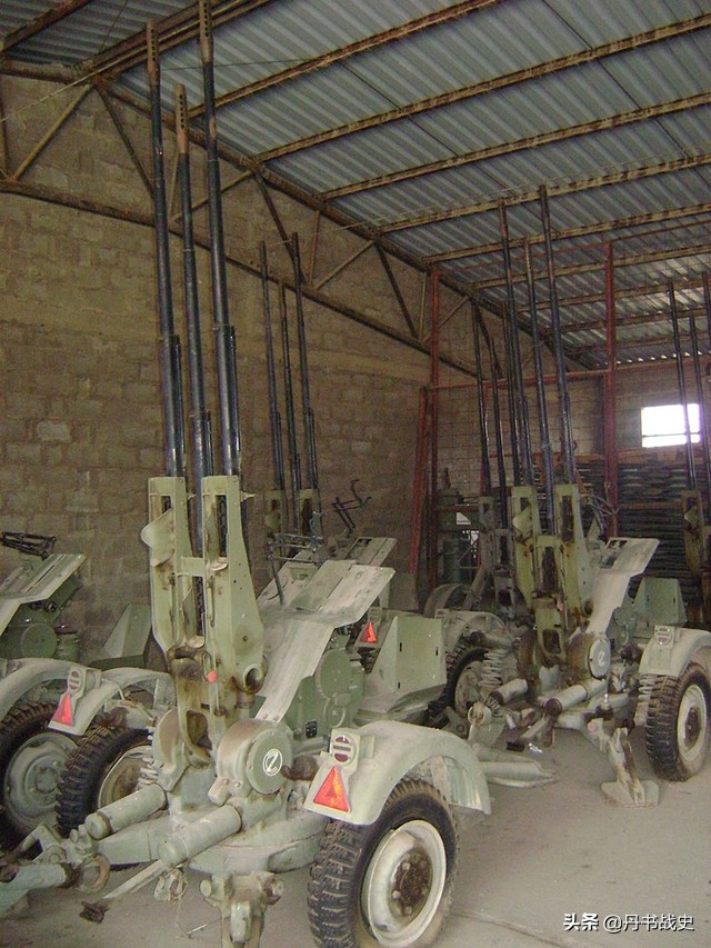Zastava M55 3-tube anti-aircraft gun, a classic weapon of Yugoslavia ...