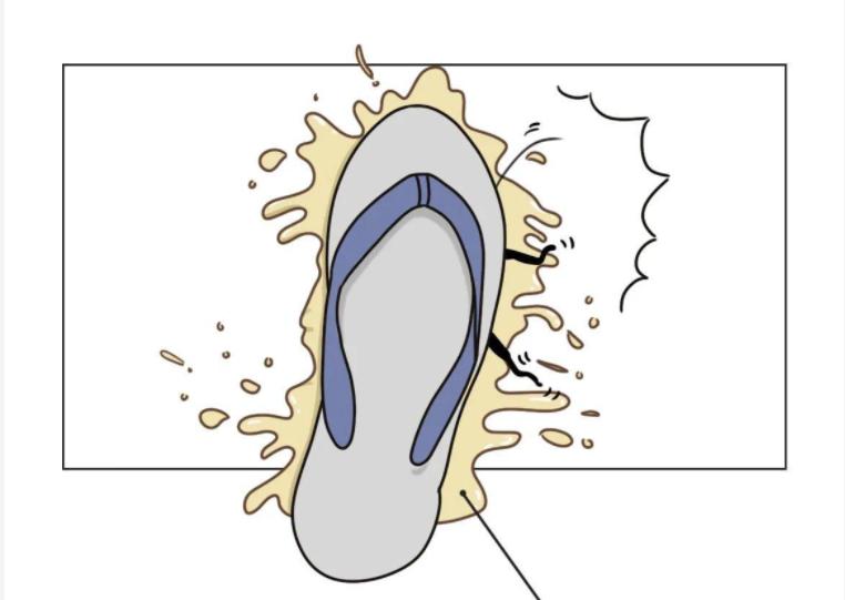 Stomping on a cockroach to death is more terrifying than a living ...