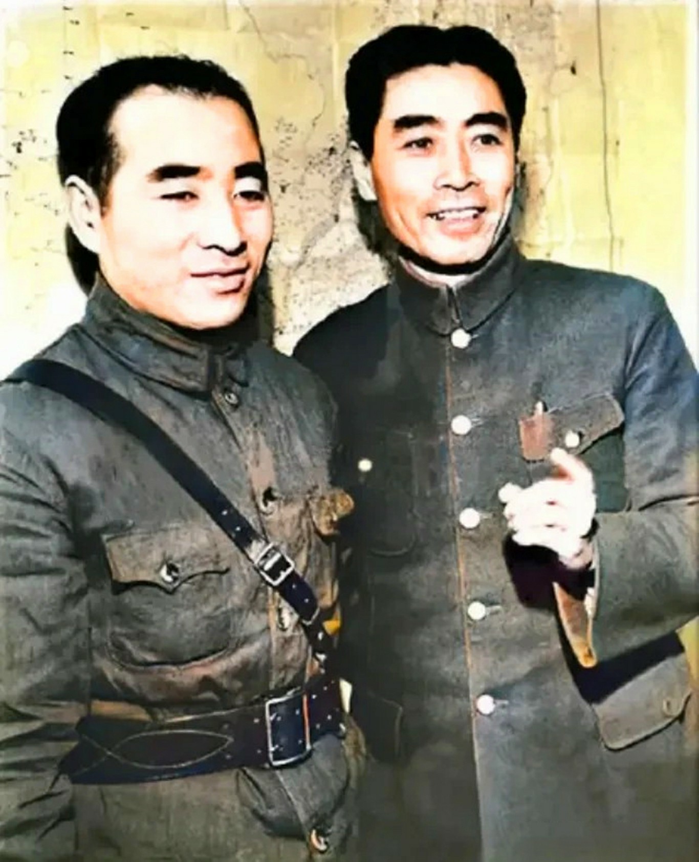 "Rare" 17 group photos of Zhou Enlai and Lin Biao, Zhang Zhang ...