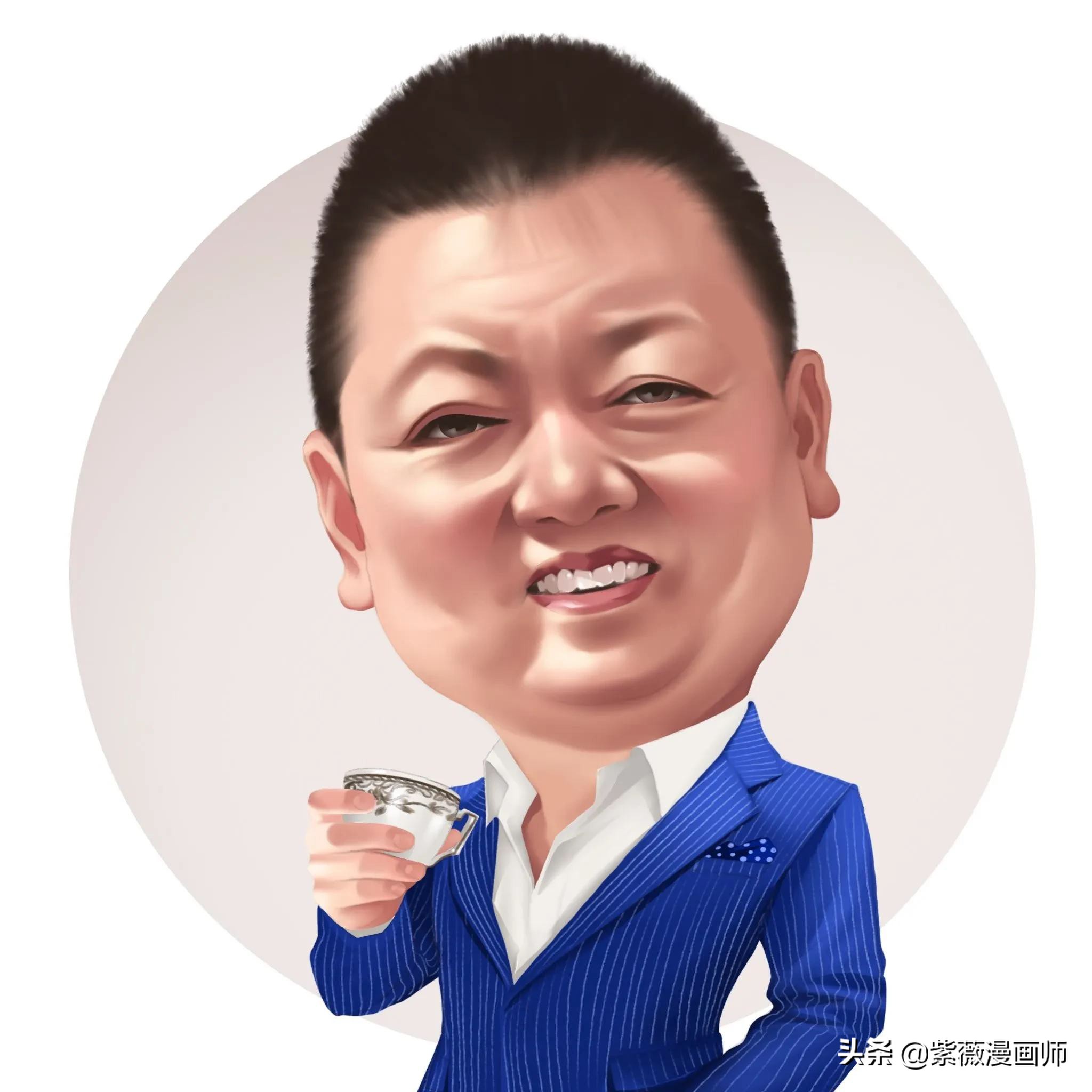 Change your WeChat avatar. Successful temperament boss avatar mature ...