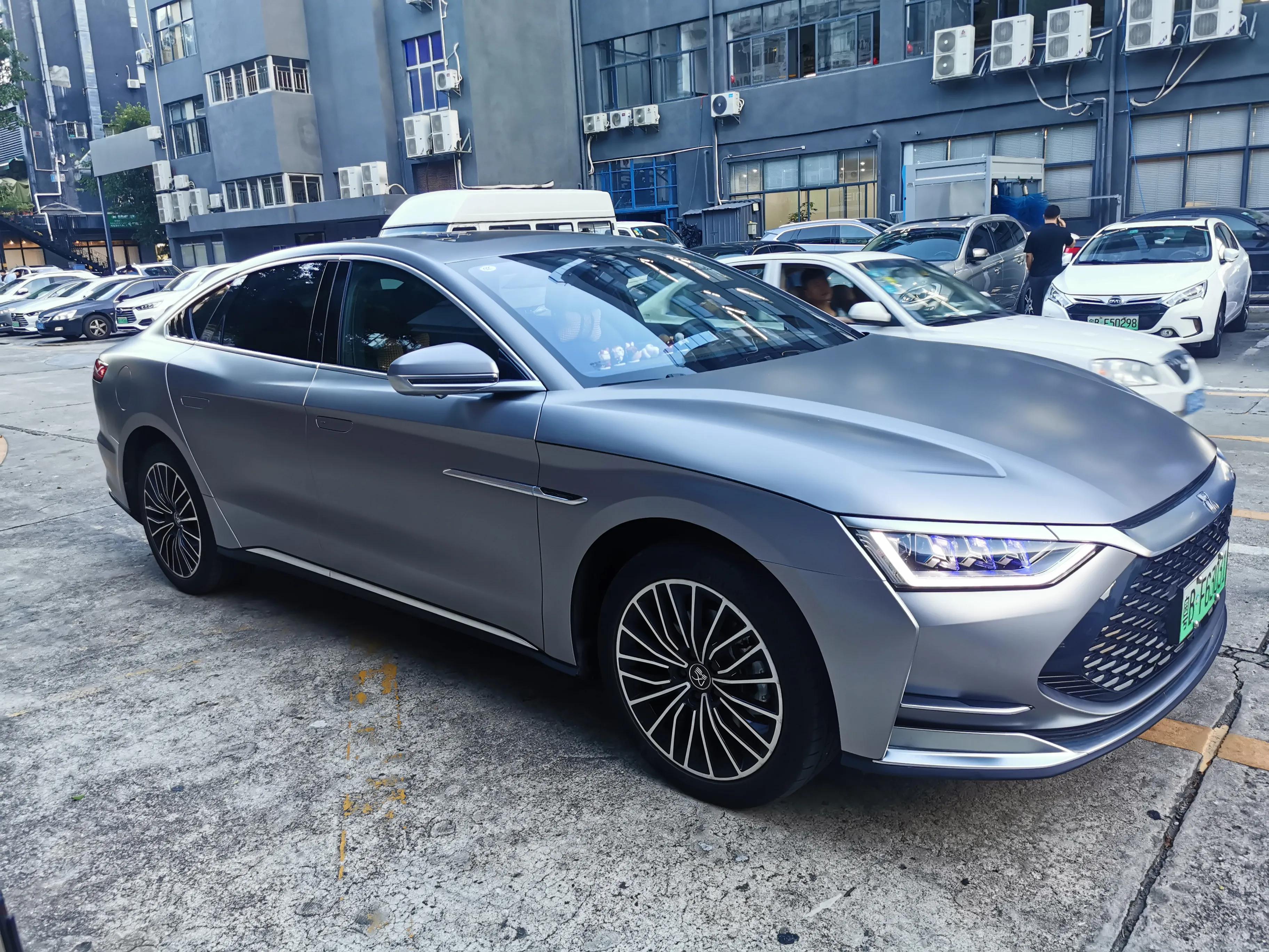 How about BYD Han DM of this color? - iNEWS