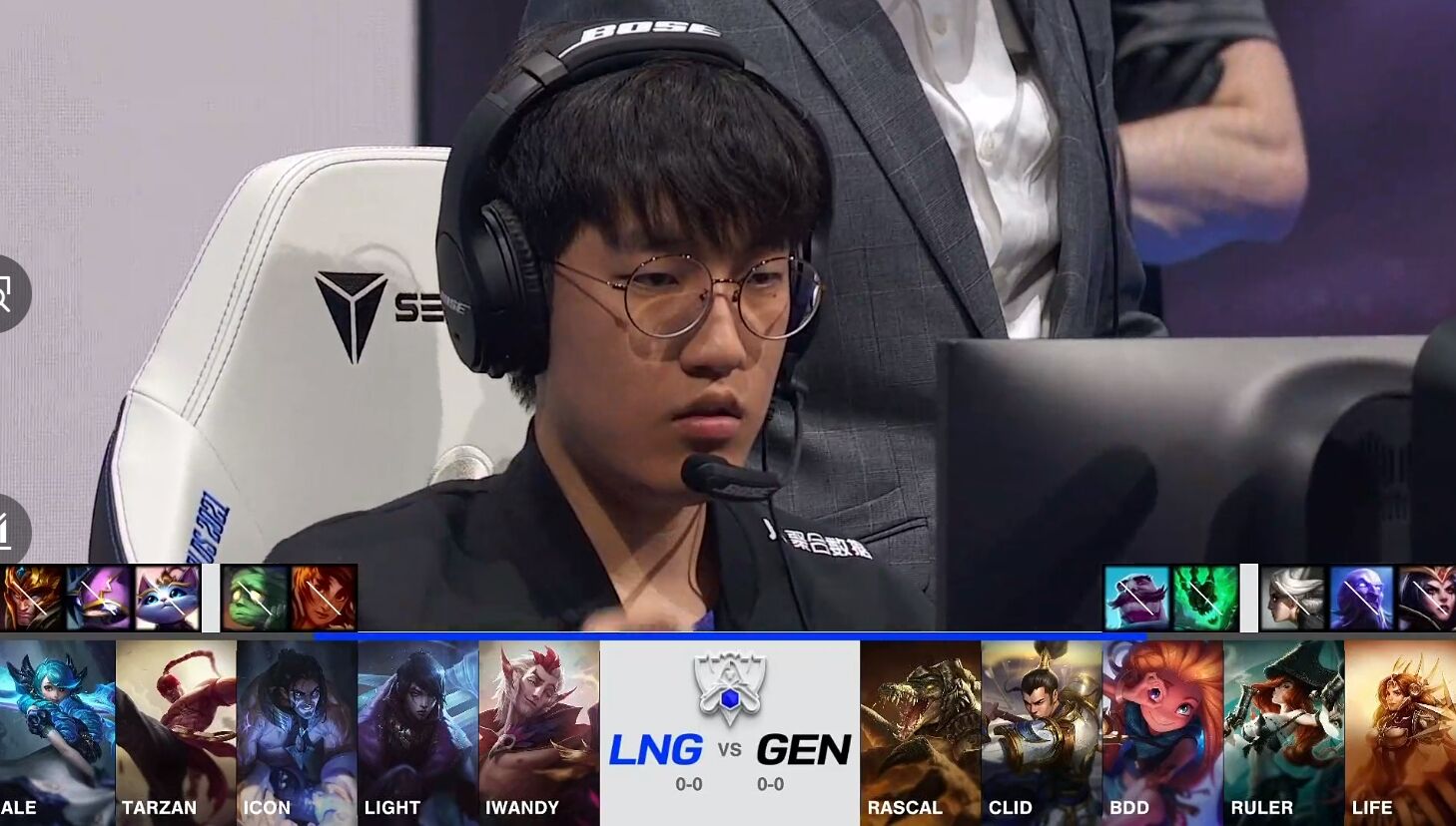 LNG lost to GEN official blog broke!Leng Shao was questioned Miller's ...