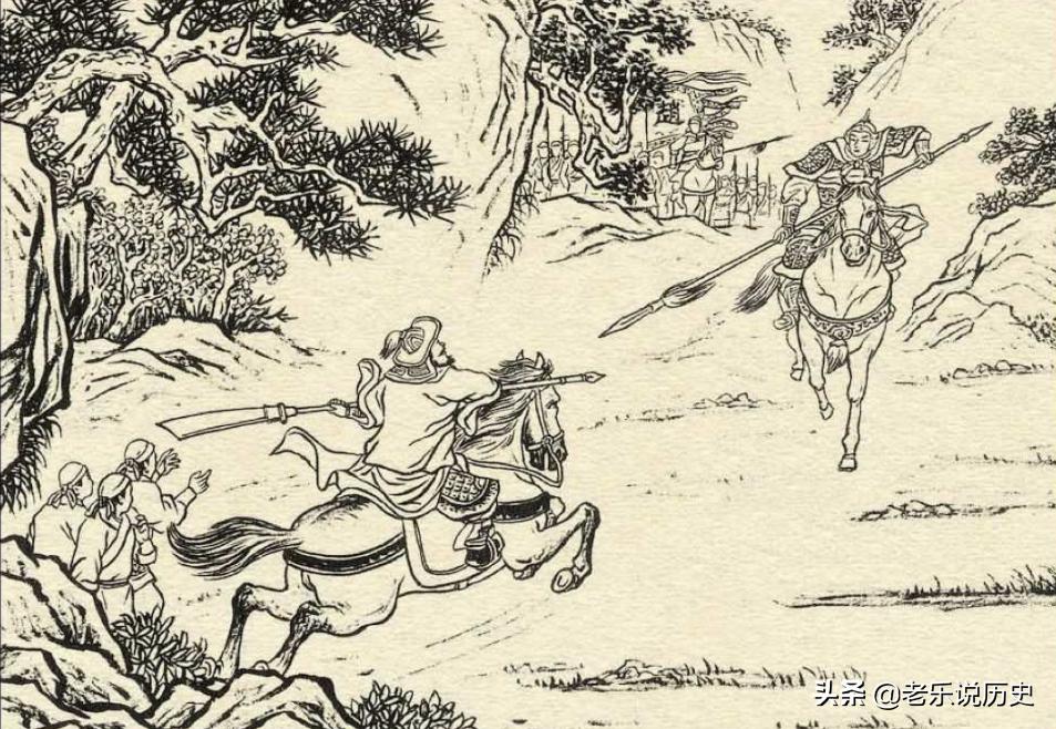 The gap between Guan Yu, Zhang Fei, and Zhao Yun is clearly visible ...