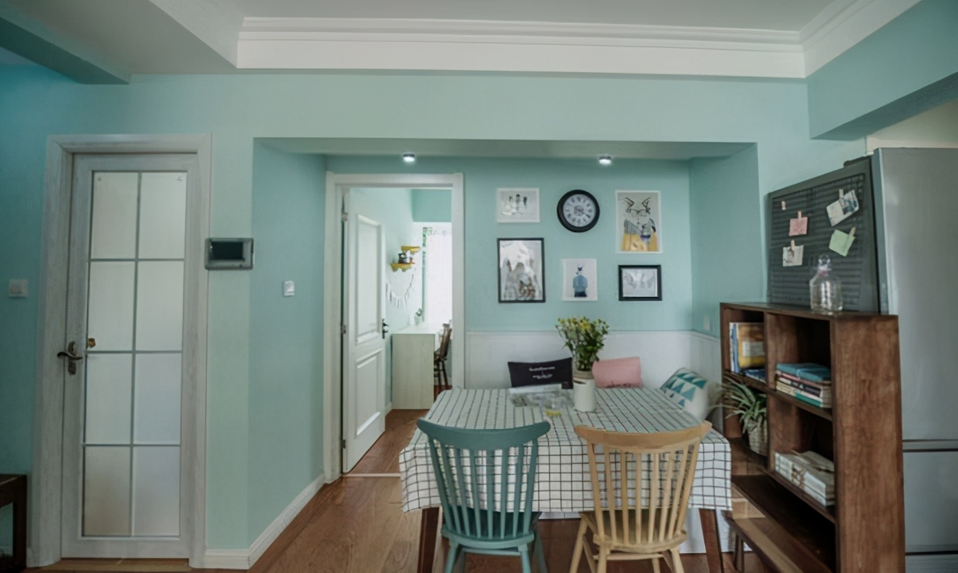 I moved into a new home of 85 square meters and spent 80,000 hard ...