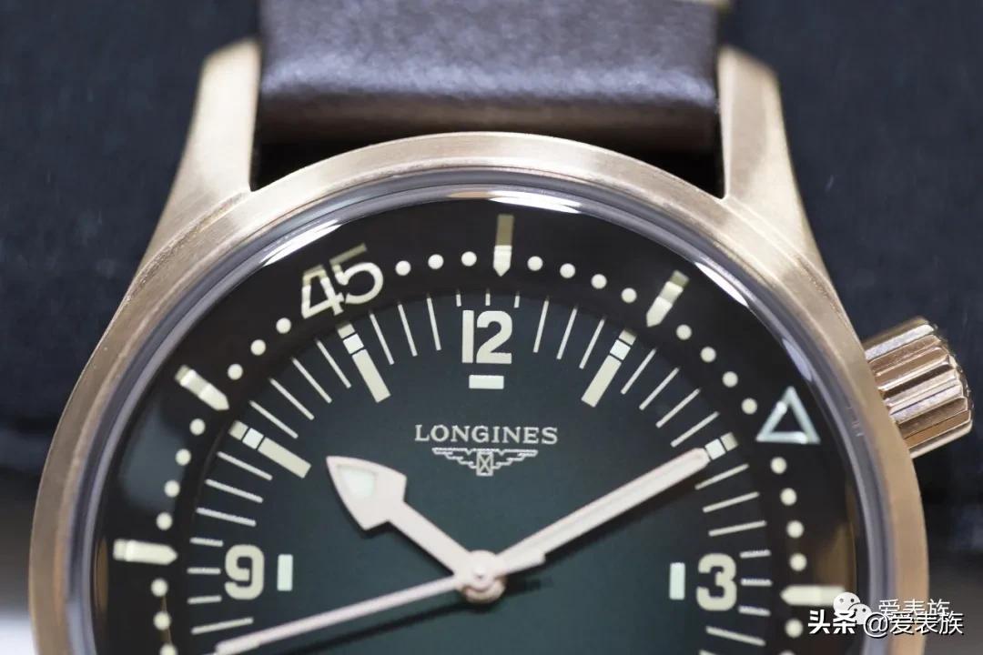 Longines finally caught up with the bronze wave-Legend Diver bronze ...