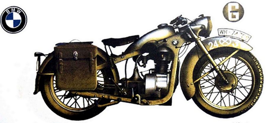 BMW Military Motorcycles, German Military Motorcycles of World War II ...