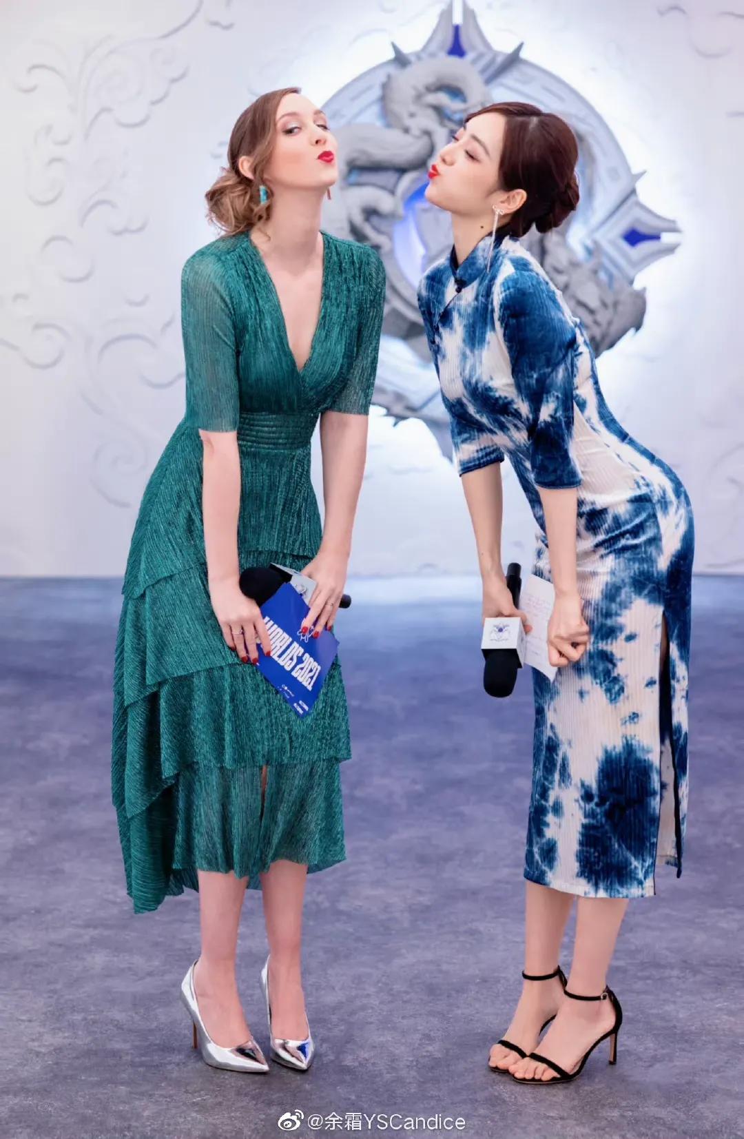 The host goddess of the League of Legends at home and abroad: Yu Shuang ...