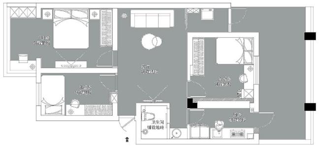 Design is important!It is also 77 square meters, my family is very ...