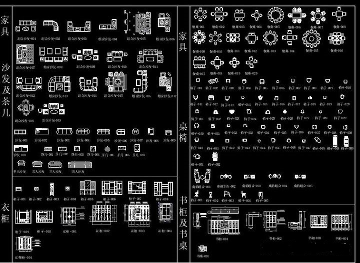 AutoCAD practical drawing skills, selected 86 sets of CAD drawing ...