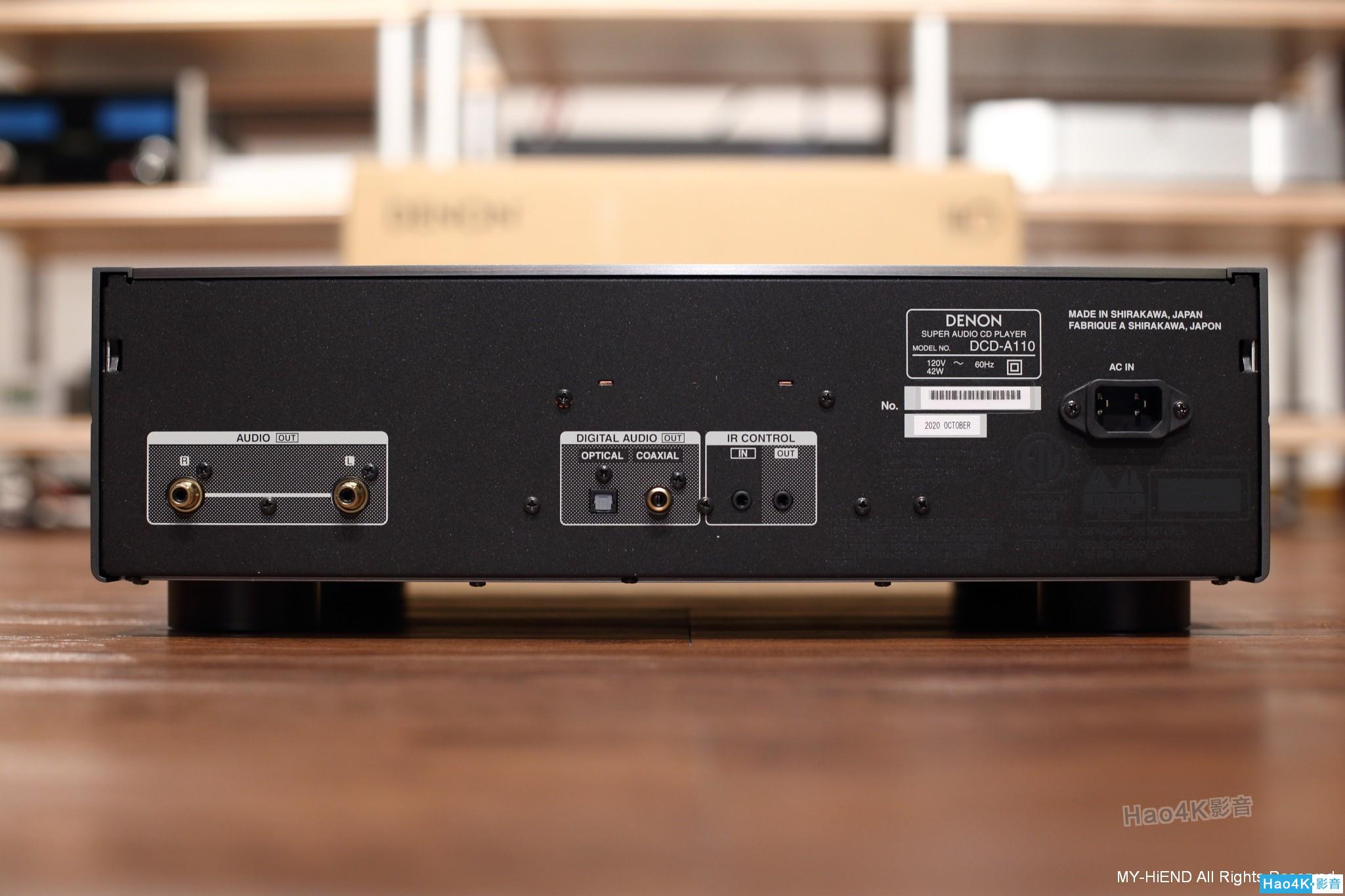 DCD-A110 SACD player and PMA-A110 integrated power amplifier - iNEWS
