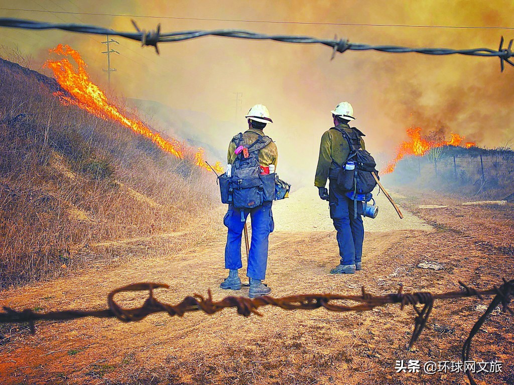 Wilderness firefighters in the United States are short of manpower due ...