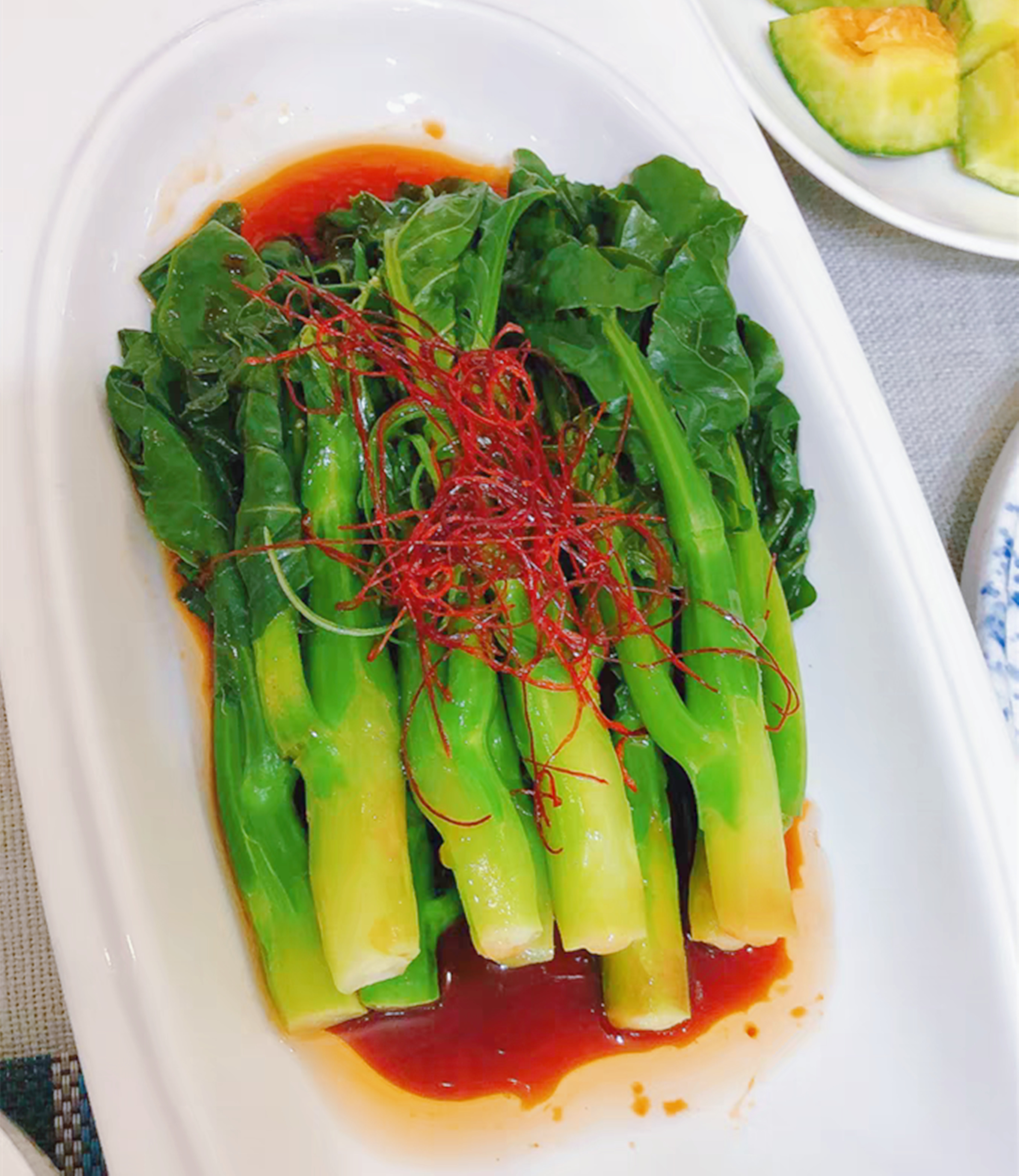 Huang Lei was looking forward to 5 cooking fried yuba with vegetables ...