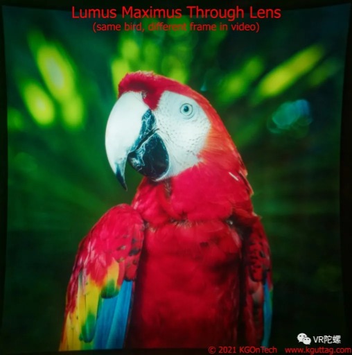 "Measured" reflected light waveguide + LCOS micro-display, Lumus ...