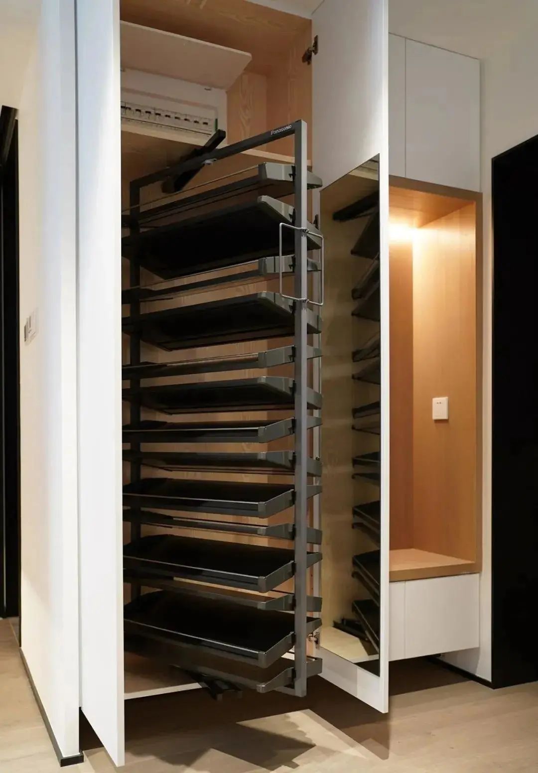 64 square meters of modern style small apartment, what kind of fairy ...