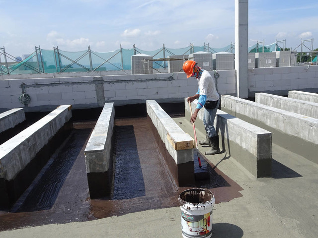 Construction technology of roof SBS waterproof coiled material - iMedia