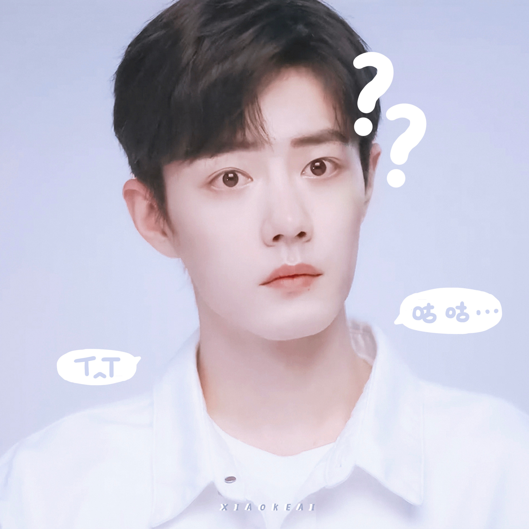 Can Xiao Zhan eat a bun face?The studio rarely publishes a video without filter, "Peter Pan ...