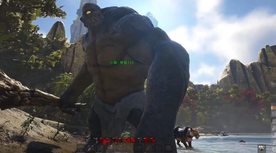 The high-profile riding pet of the Steam pirate game "ATLAS", riding on ...