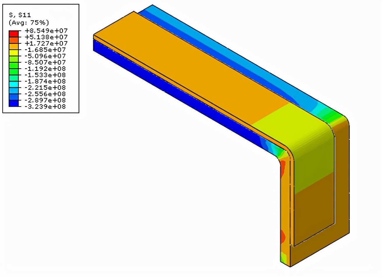 Abaqus composite material curing simulation based on viscoelastic ...