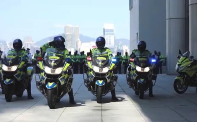 Hong Kong Traffic Police's latest police motorcycle BMW R1250RT - iNEWS