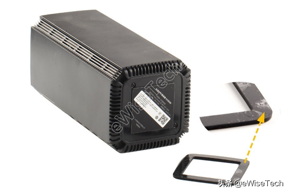 E disassembly: the vertical design of the Xiaomi router AX3000, or the ...