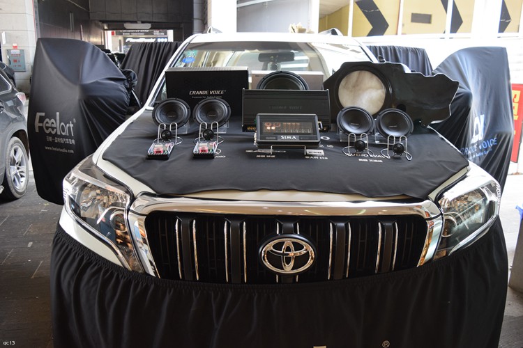 Toyota Prado car audio modified British CV audio, enjoy the wonderful ...