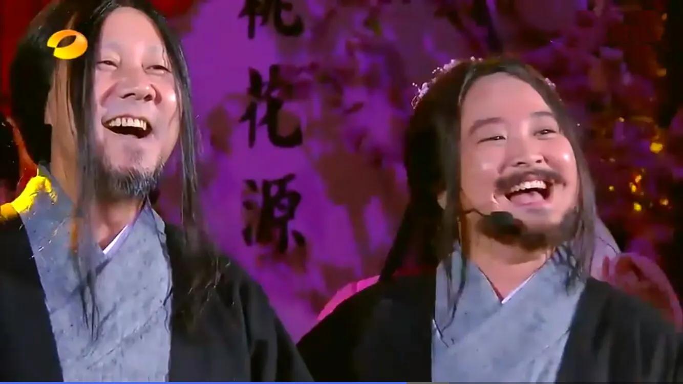 Top 10 funny celebrities imitating famous scenes! Yang Di's sculpture ...